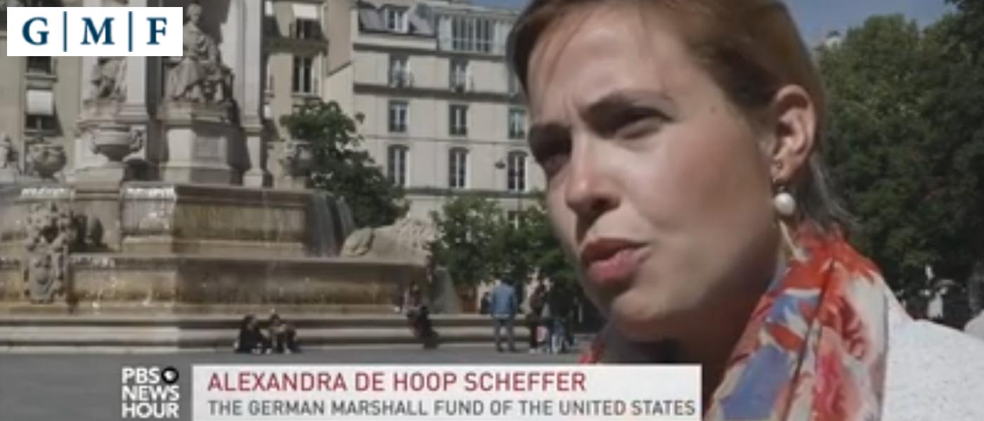 Alexandra de Hoop Scheffer Joins PBS News Hour | German Marshall Fund ...