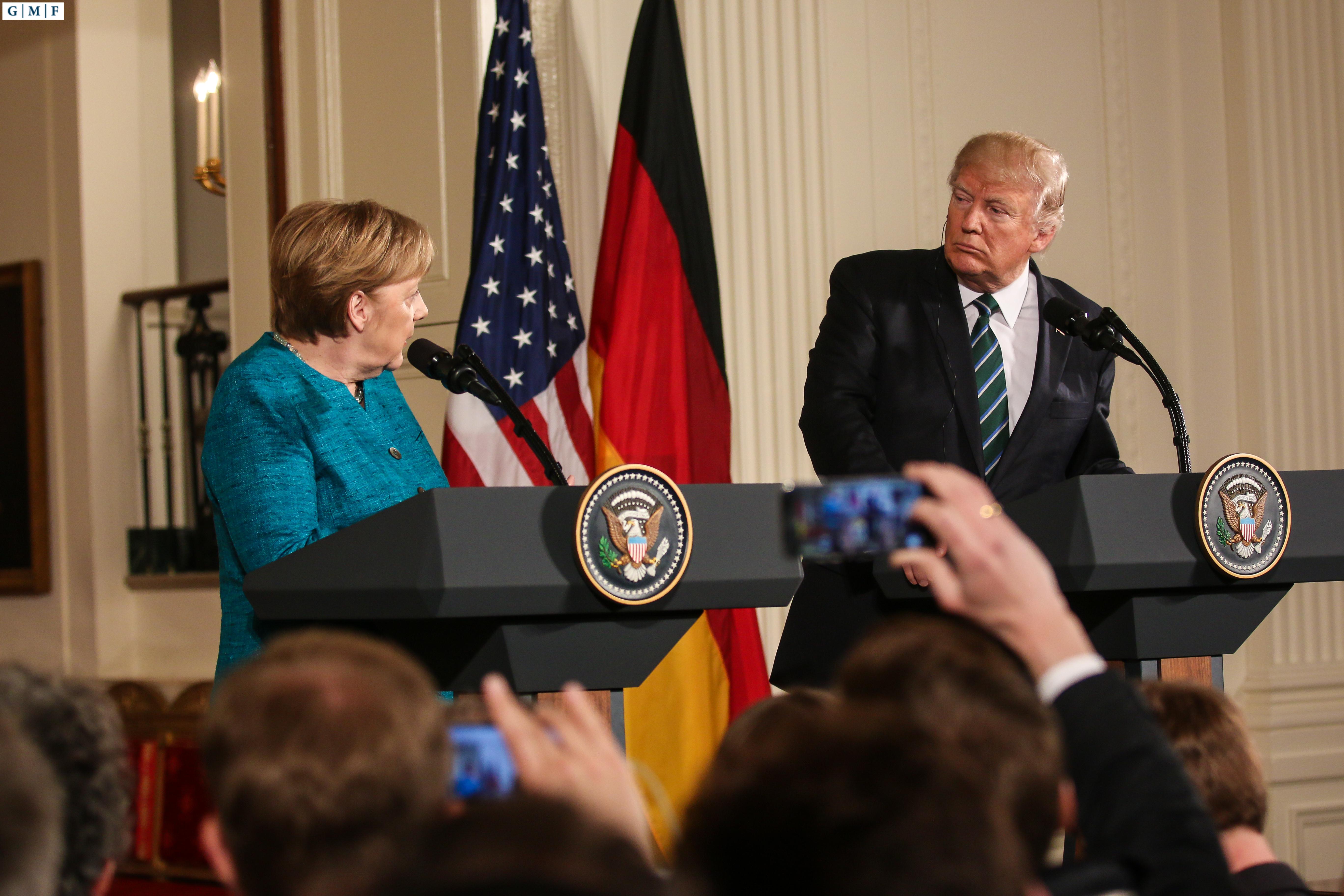 CNN LIVE: Trumps Meets With World's Most Powerful Woman | German ...